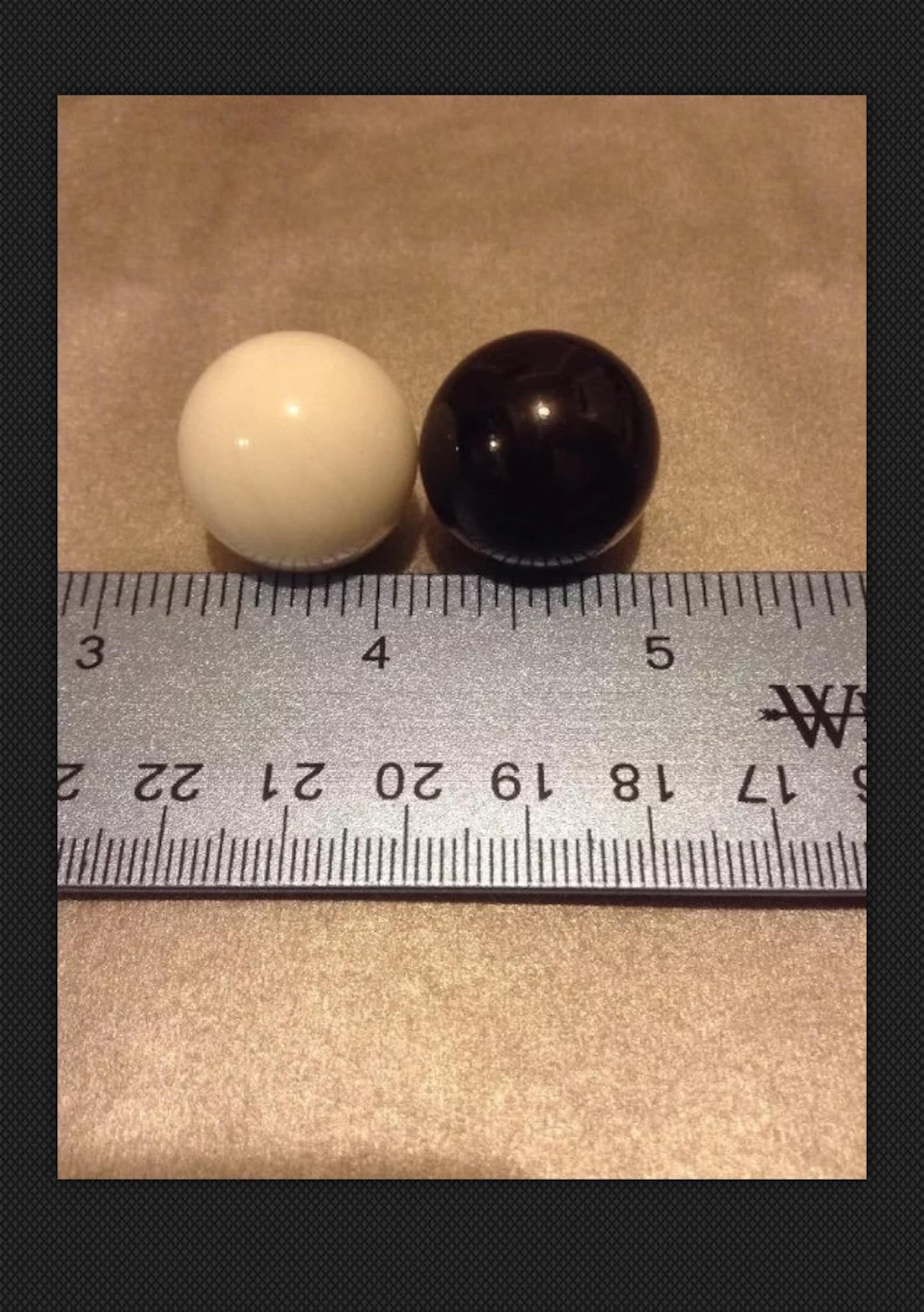 Antique Christensen Agate MARBLES – 1925 Opaque Glass Pair, Hand ...