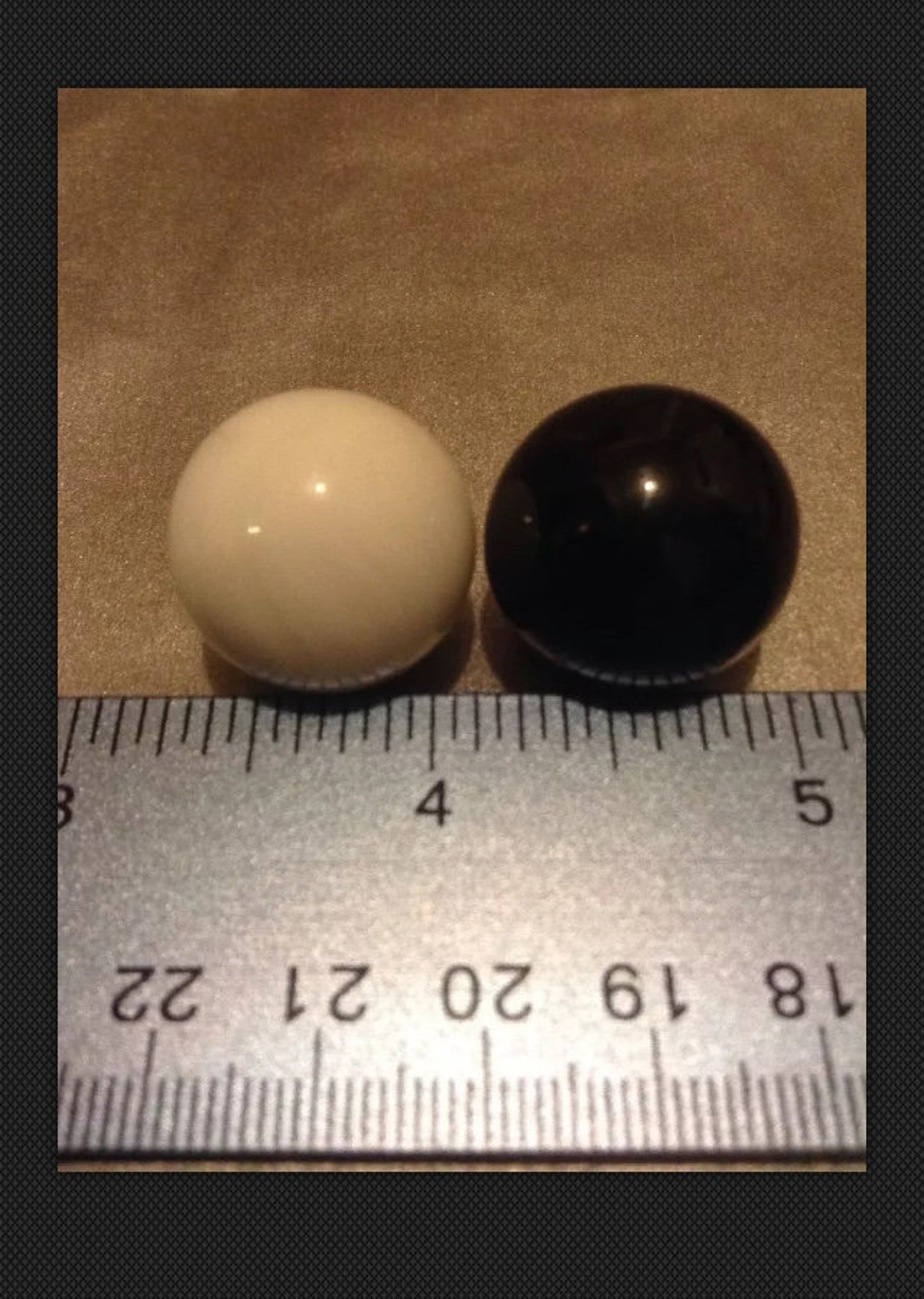 Antique Christensen Agate MARBLES – 1925 Opaque Glass Pair, Hand ...