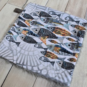 Fish Lovey - Fish Mini Baby Blanket - Fish Baby Gift - Fish Security ...