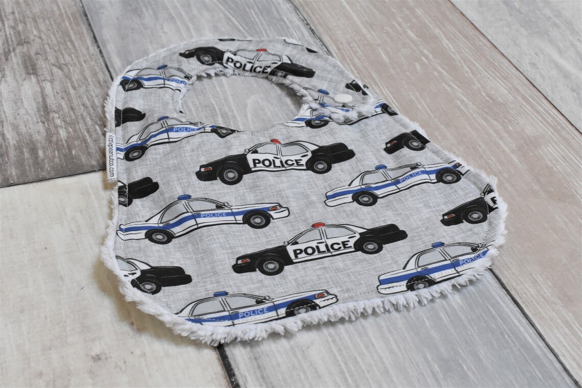 Police Baby Bib - Police Burp Cloth - Law Enforcement Bib - Police Baby ...