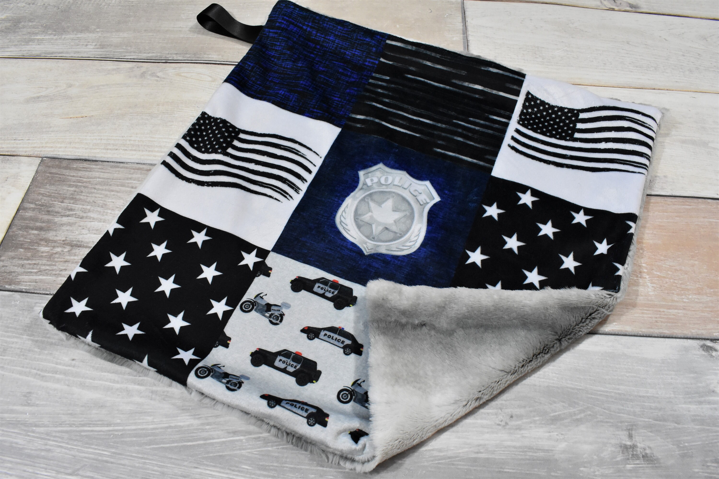 Police Lovey Police Mini Blanket Cop Lovey Law - Etsy