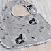 Wolf Bib Wolf Burp Cloth Wolf Baby Gift Wolf Baby Shower - Etsy