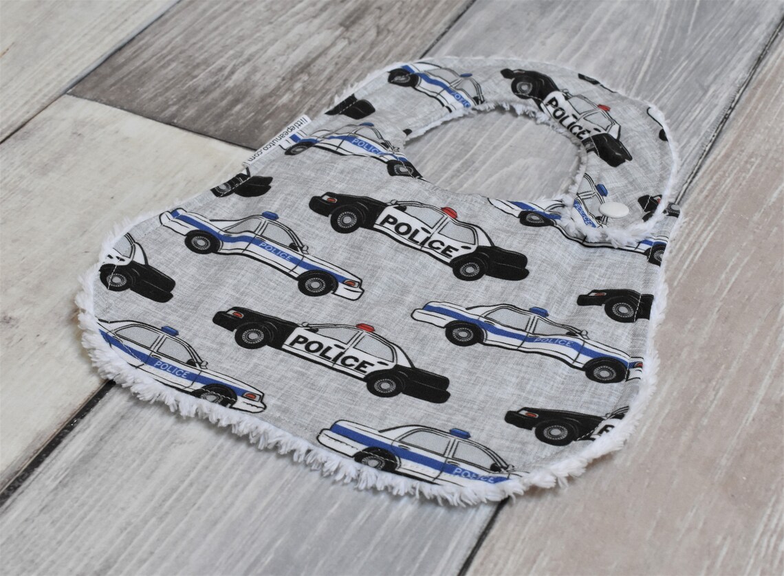 Police Baby Bib - Police Burp Cloth - Law Enforcement Bib - Police Baby ...