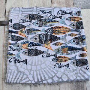 Fish Lovey - Fish Mini Baby Blanket - Fish Baby Gift - Fish Security ...