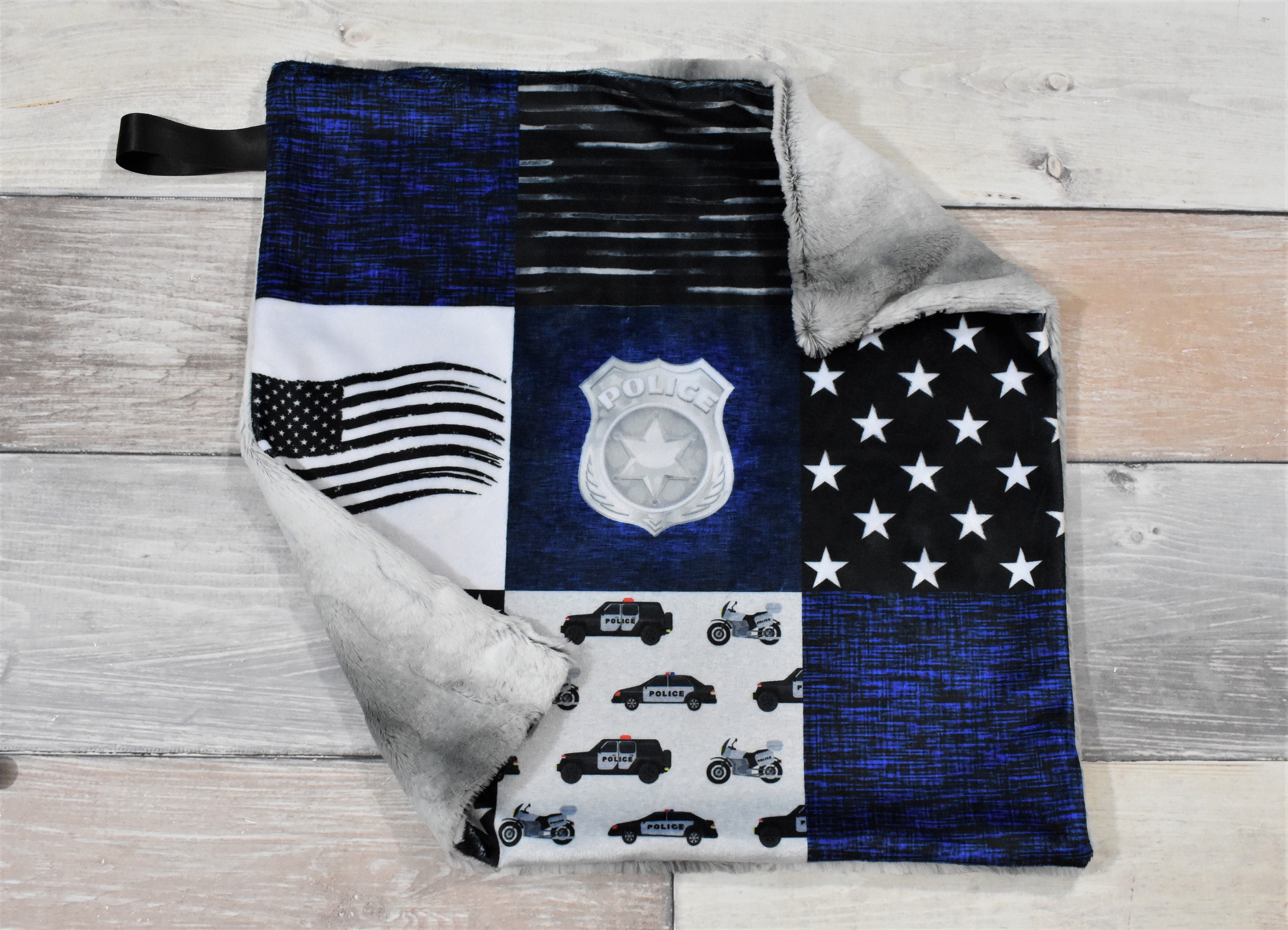 Police Lovey - Police Mini Blanket - Cop Lovey - Law Enforcement Lovey ...