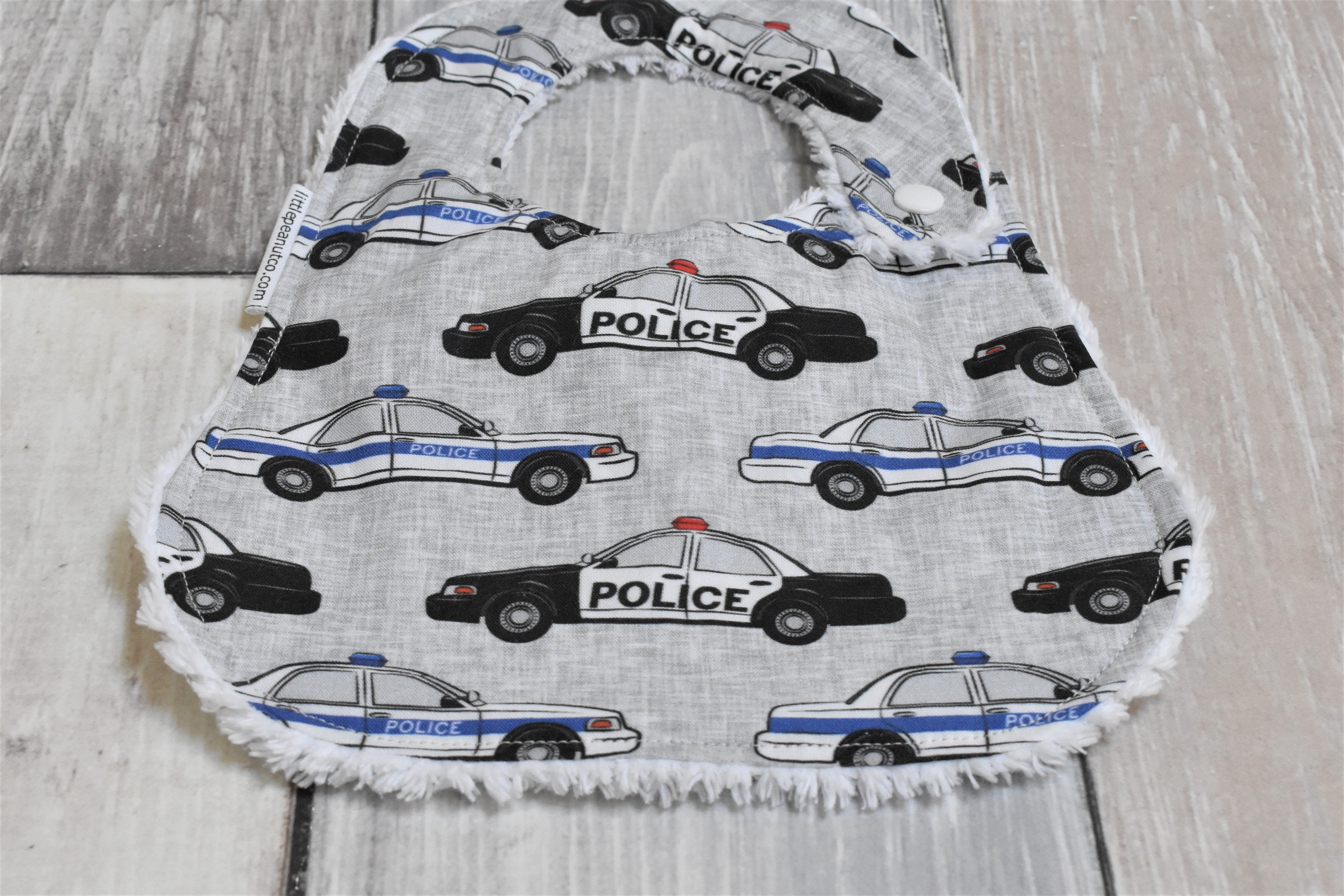 Police Baby Bib Police Burp Cloth Law Enforcement Bib - Etsy