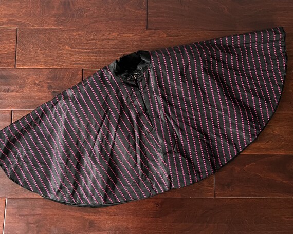 Antique 1890s black capelet, Victorian gothic mournin… - Gem