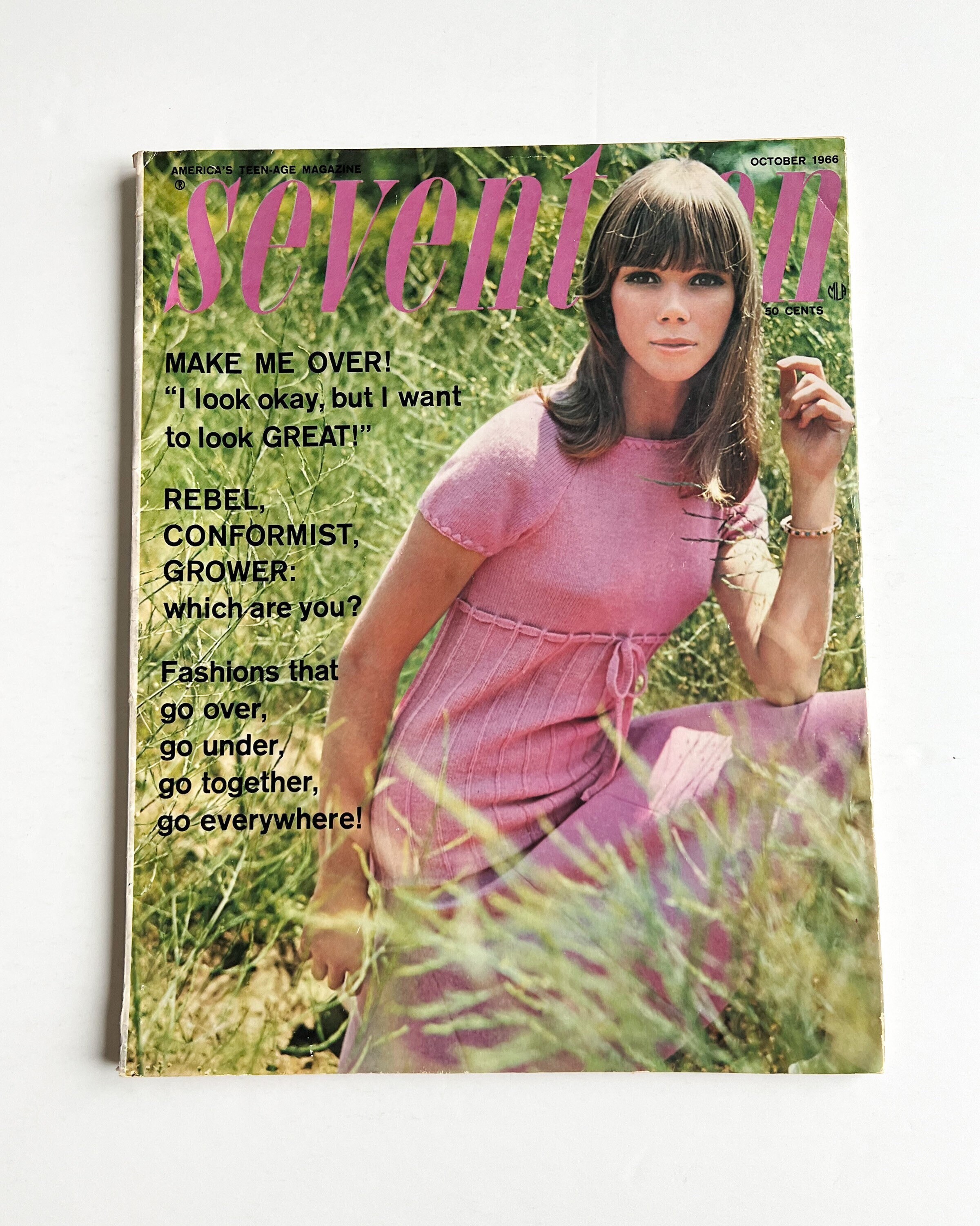 Vintage Seventeen magazine, October 1966