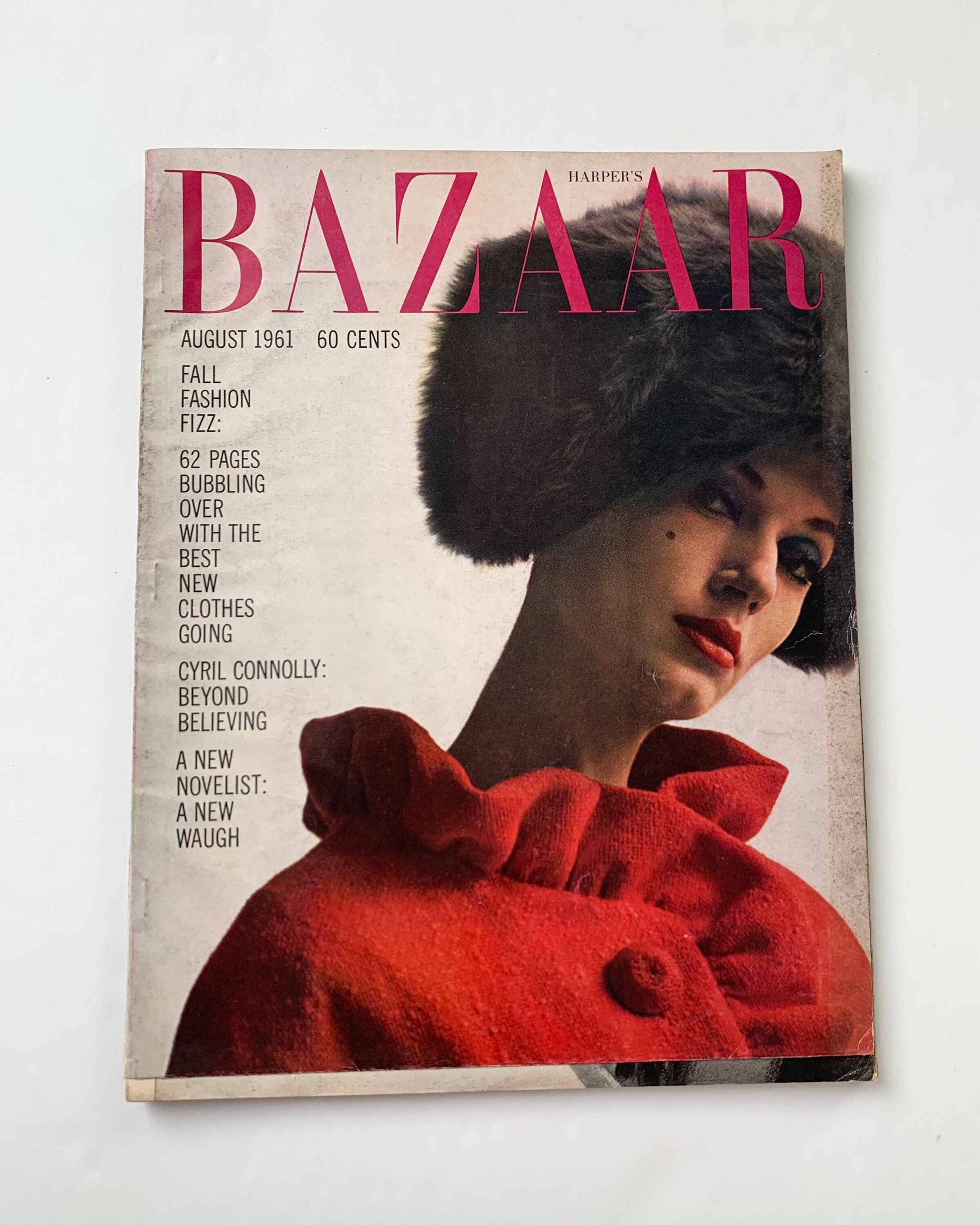 Vintage Harper’s Bazaar Magazine, August 1961
