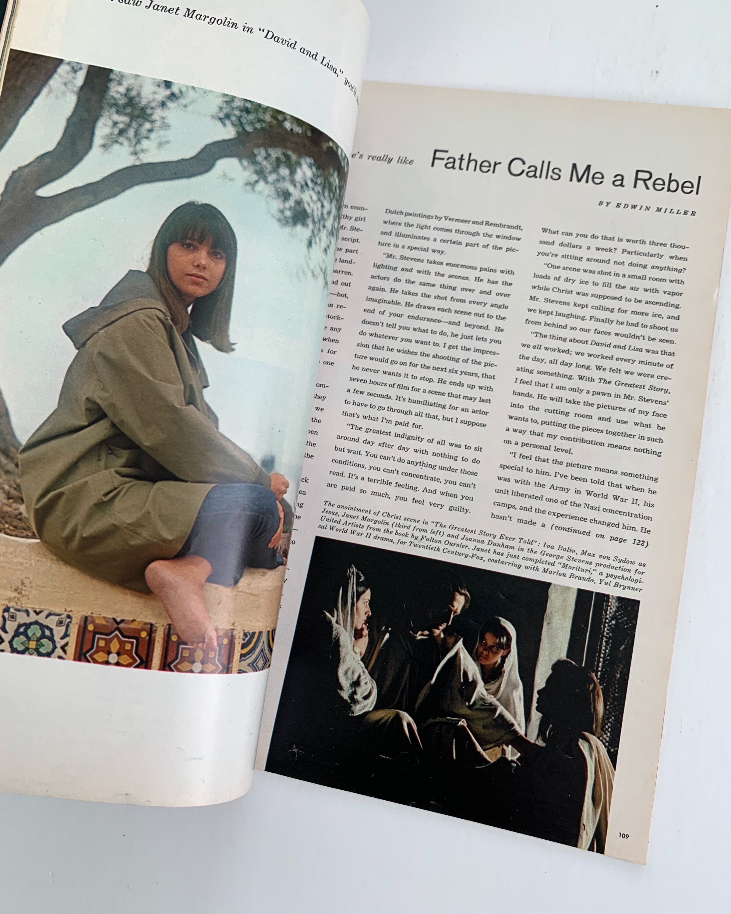 Vintage Seventeen magazine December 1964, Colleen Corby cover