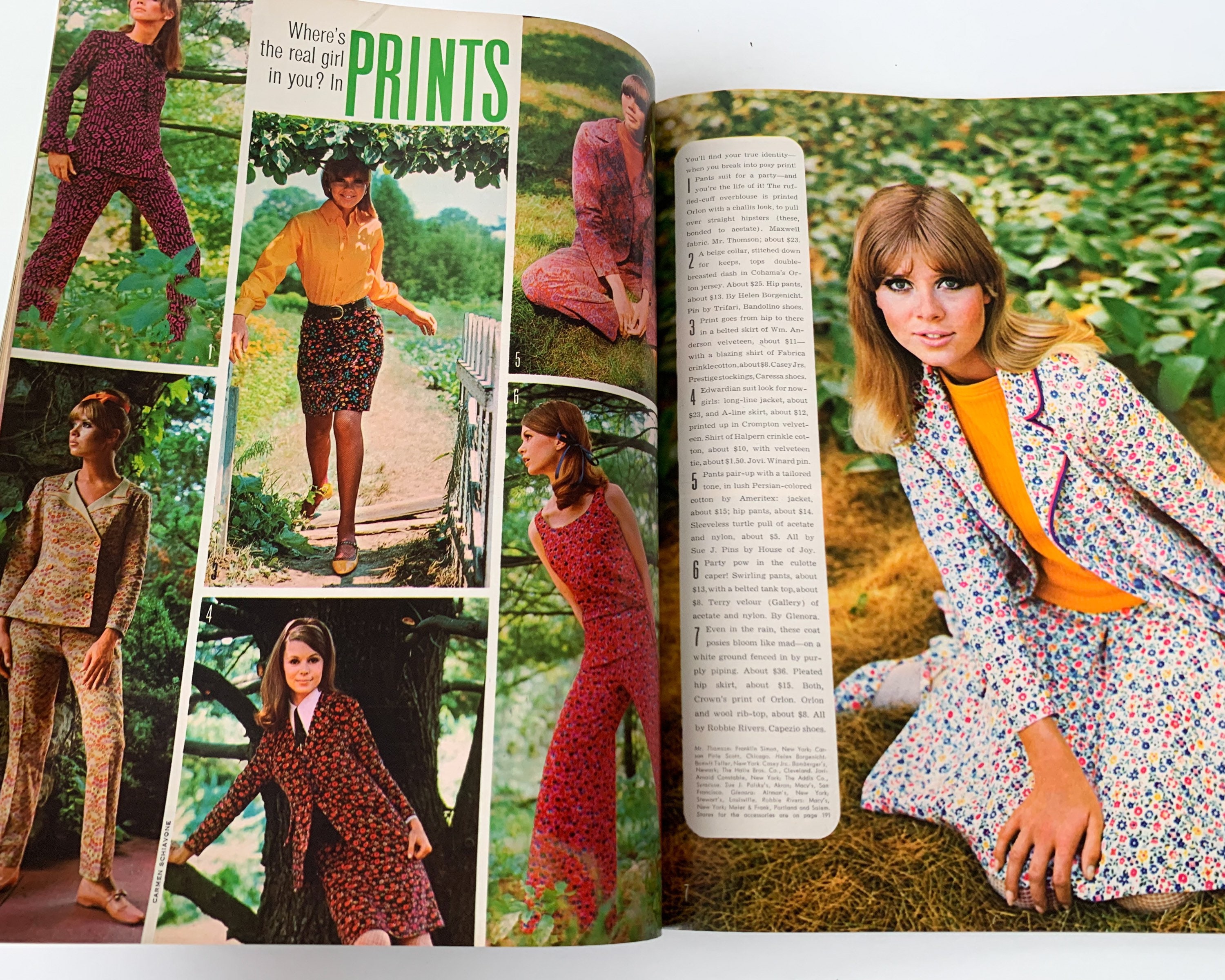 Vintage Seventeen magazine, October 1966