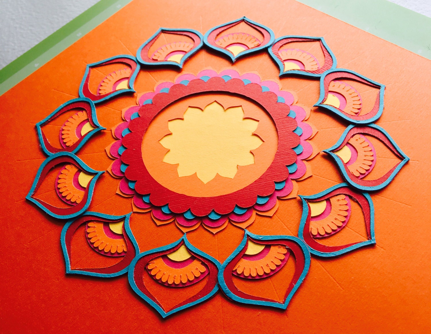 Diwali Cards - Rangoli Large - Etsy