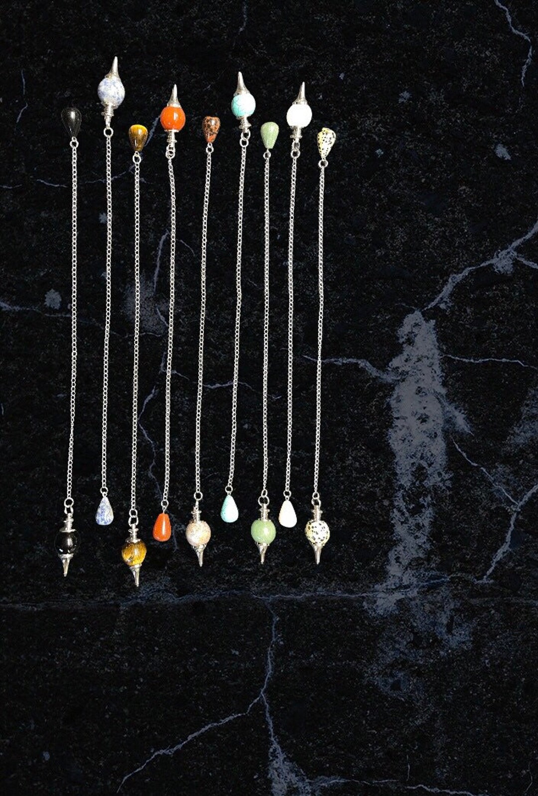 ONE Genuine Stone Pendulum - Etsy