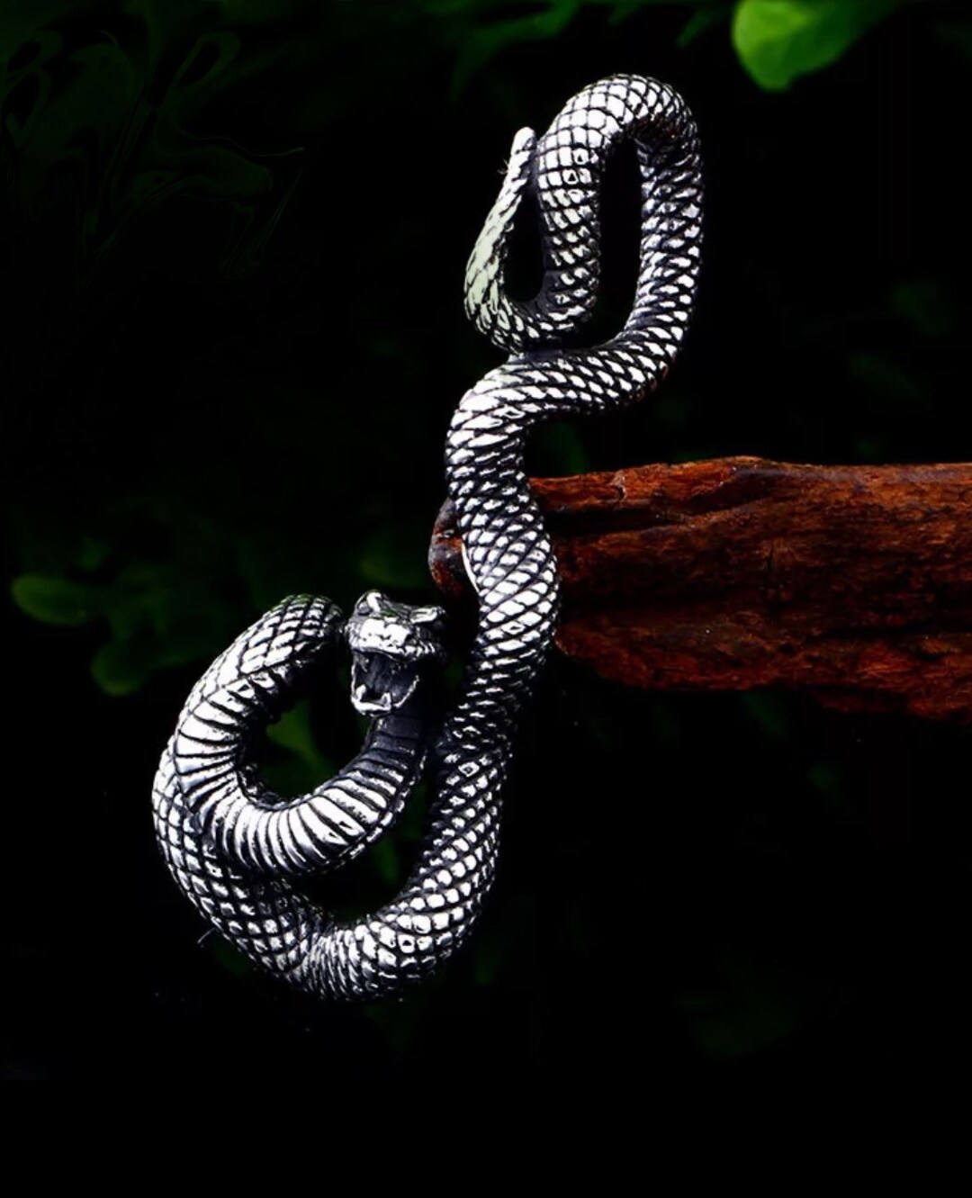 Stainless Steel 3 Dimensional Snake Fan Light Pull Chain - Etsy