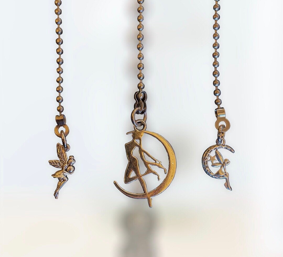 Make a Set of Fairy Fan Pull Chains - Etsy