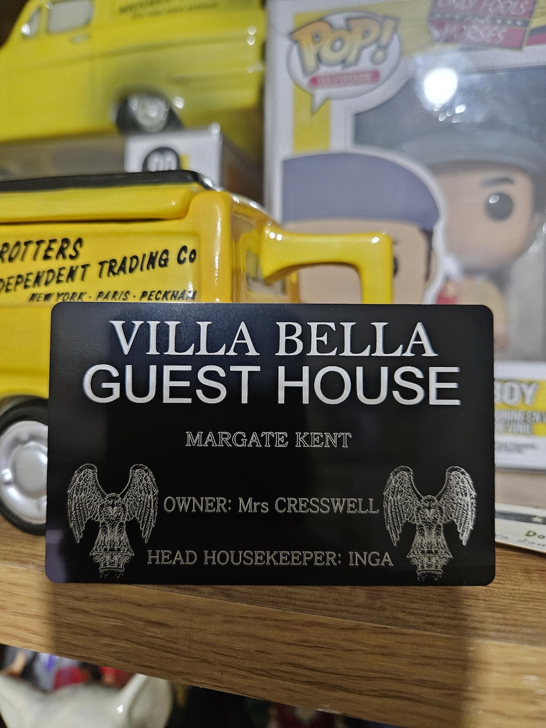Only Fools and Horses Metal Business Card Villa Bella - Etsy UK