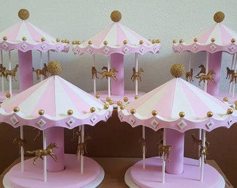 Carousel centerpiece | Etsy