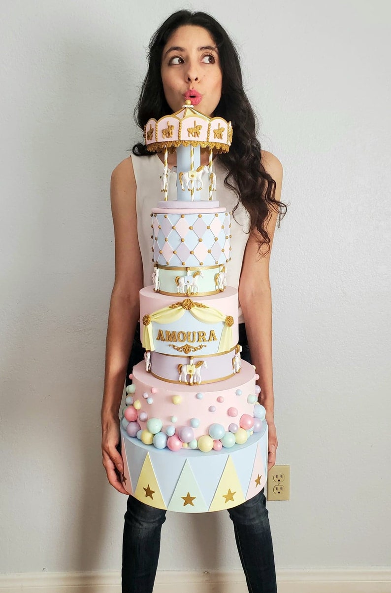 Circus Fake Cake - Etsy