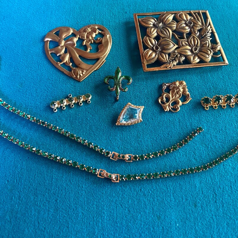 Repurposed Vintage Brooches - Etsy