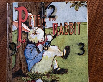 Peter Rabbit Clock | Etsy