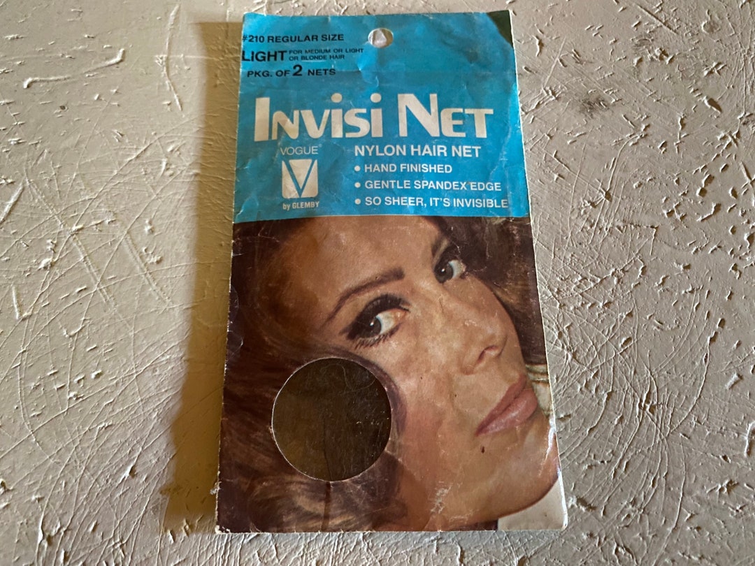 1950s Invisi Net Hair Nets: Light Blonde, Original Packaging - Etsy