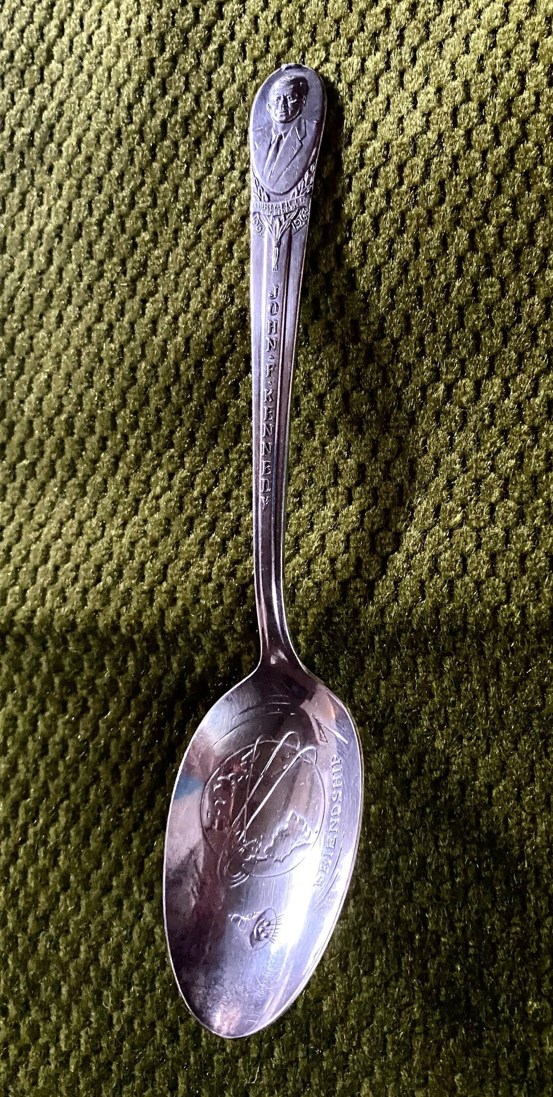 John F Kennedy Souvenir Spoon Friendship Spoon Collectable Circa 1960s ...