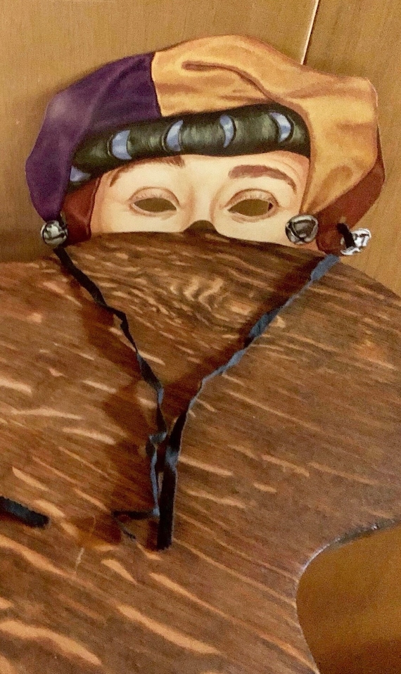 Medieval Jester Mask - Halloween, Renaissance Faire -… - Gem