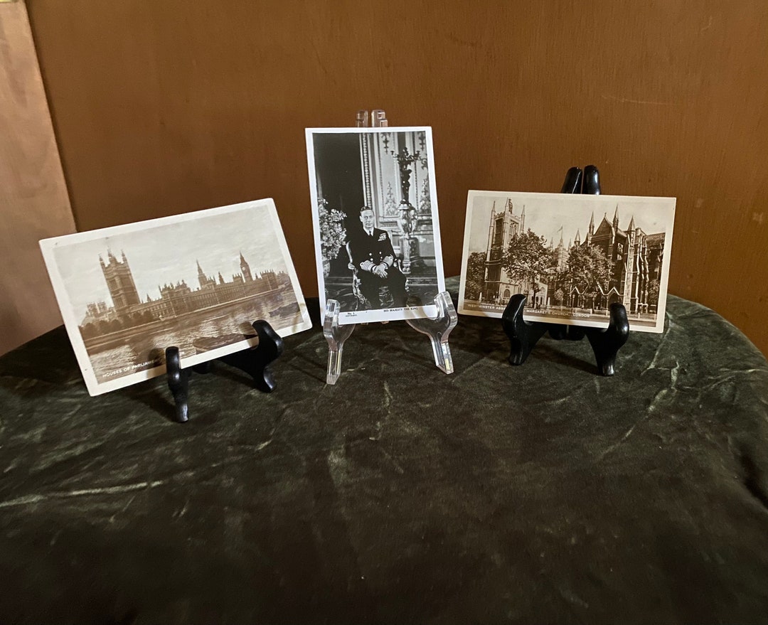 Three Sepia Postcards House of Parliament - Westminster Abbey - King ...