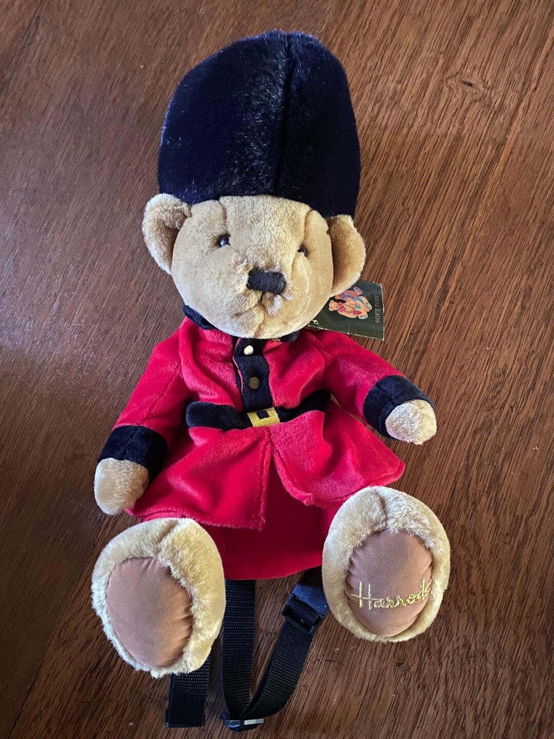 SALE! Harrods Bear Knapsack/back Pack Royal Palace Guardsman Never Used ...