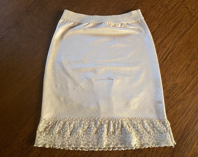 Flexees Girdle/slip/panties All in One Beige With Lace - Etsy