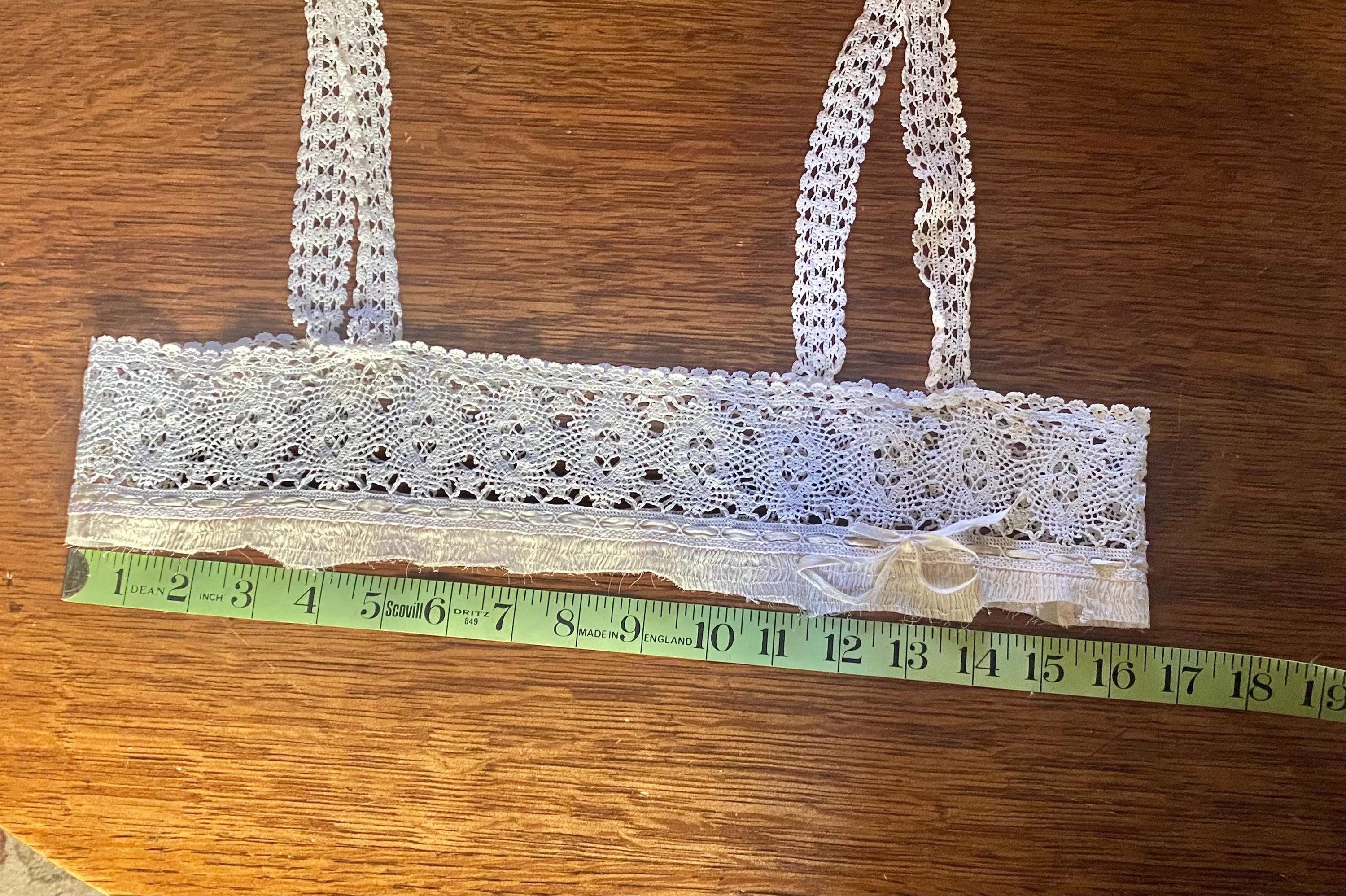 Antique Yoke Hand Crocheted Bobbin Belgian Lace Remnant From 1800s ...