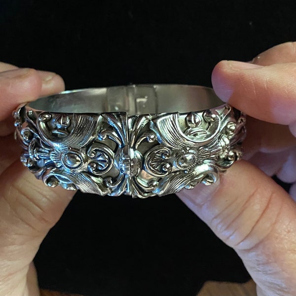 Embossed Bracelet - Etsy