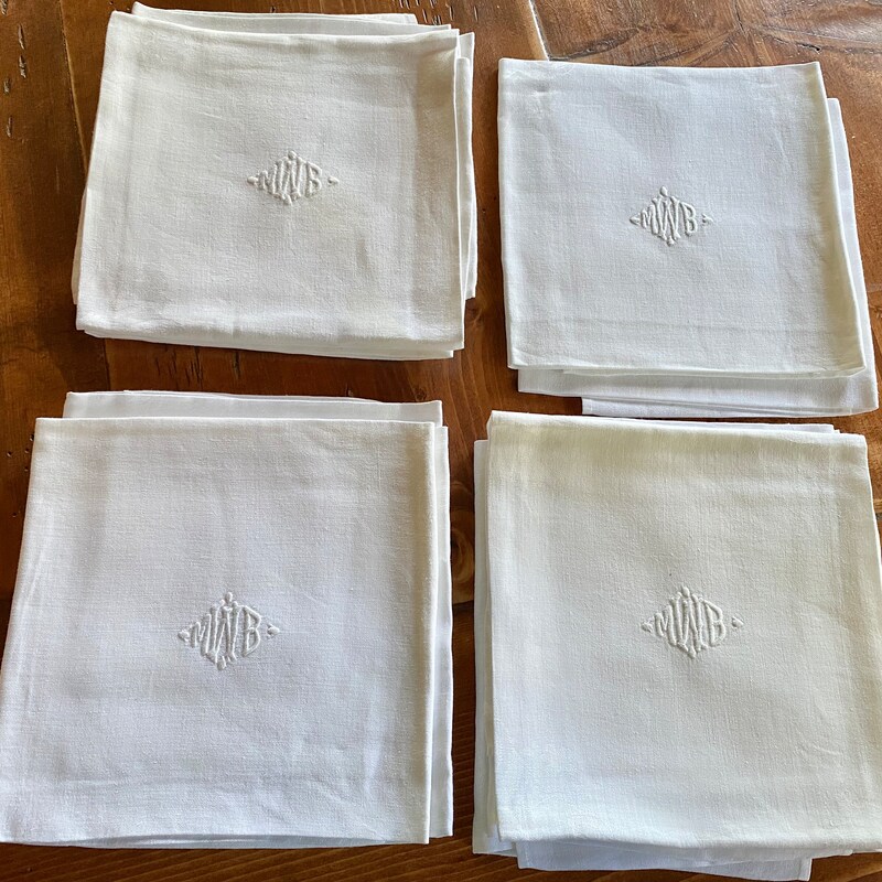 Monogram Napkins - Etsy