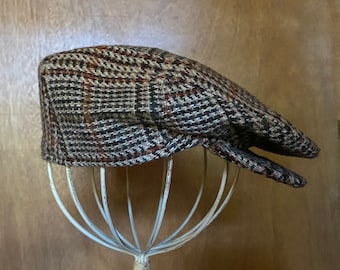 Plaid Driving Cap | Etsy