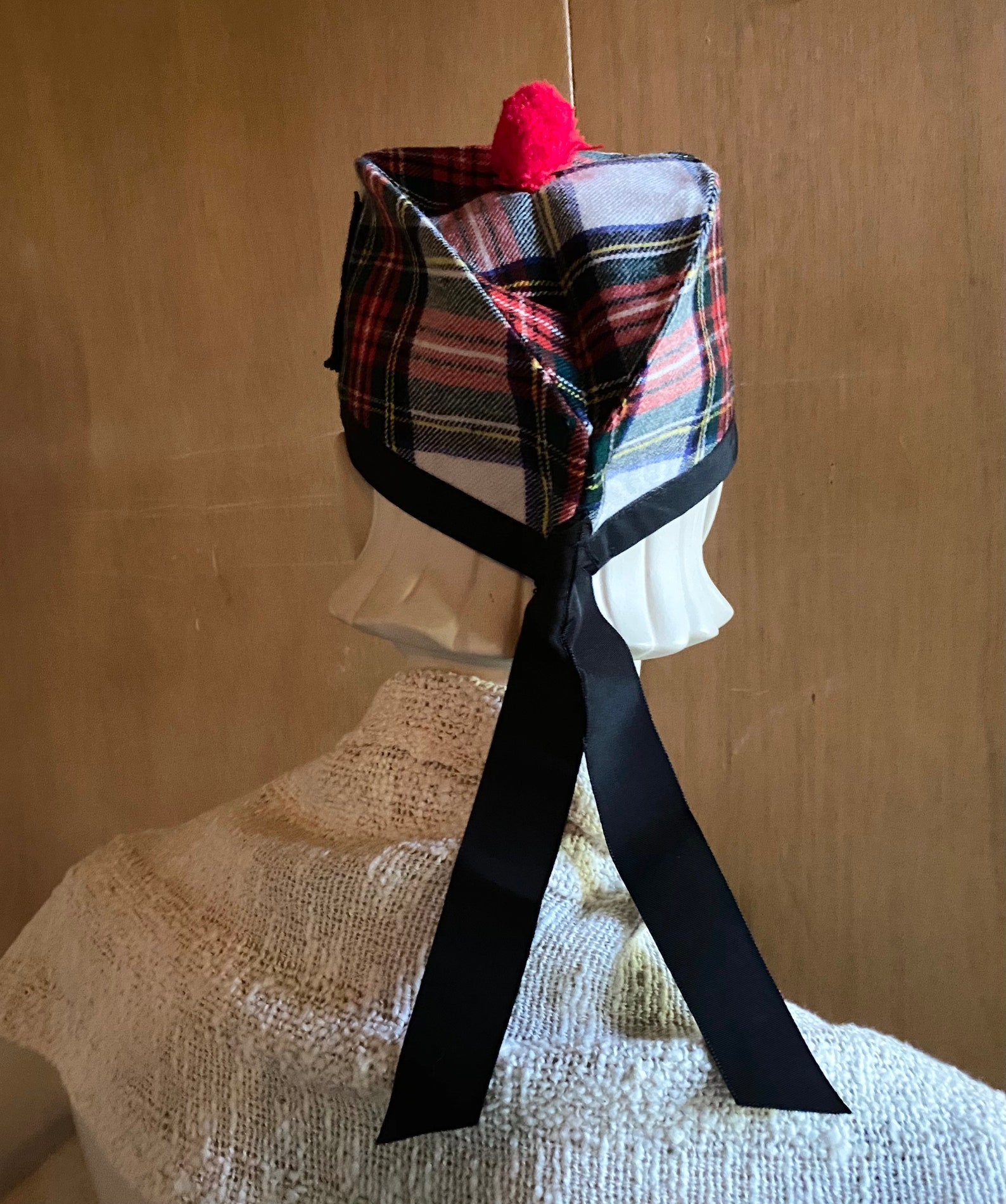 Vintage Tartan Wool Tam Beret: Made in Scotland, 1950s - Size 7 1/2 - Etsy