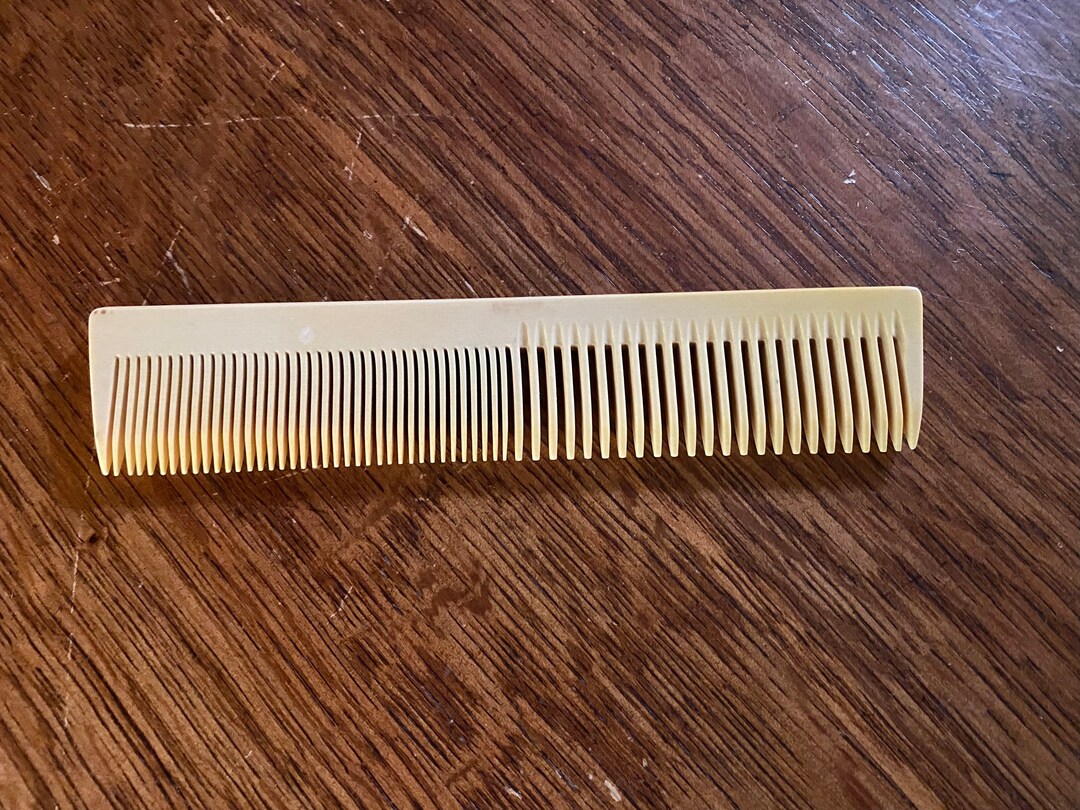 Large Hair Comb - Vintage Celluloid - Well Made and Sturdy Circa 1900 ...