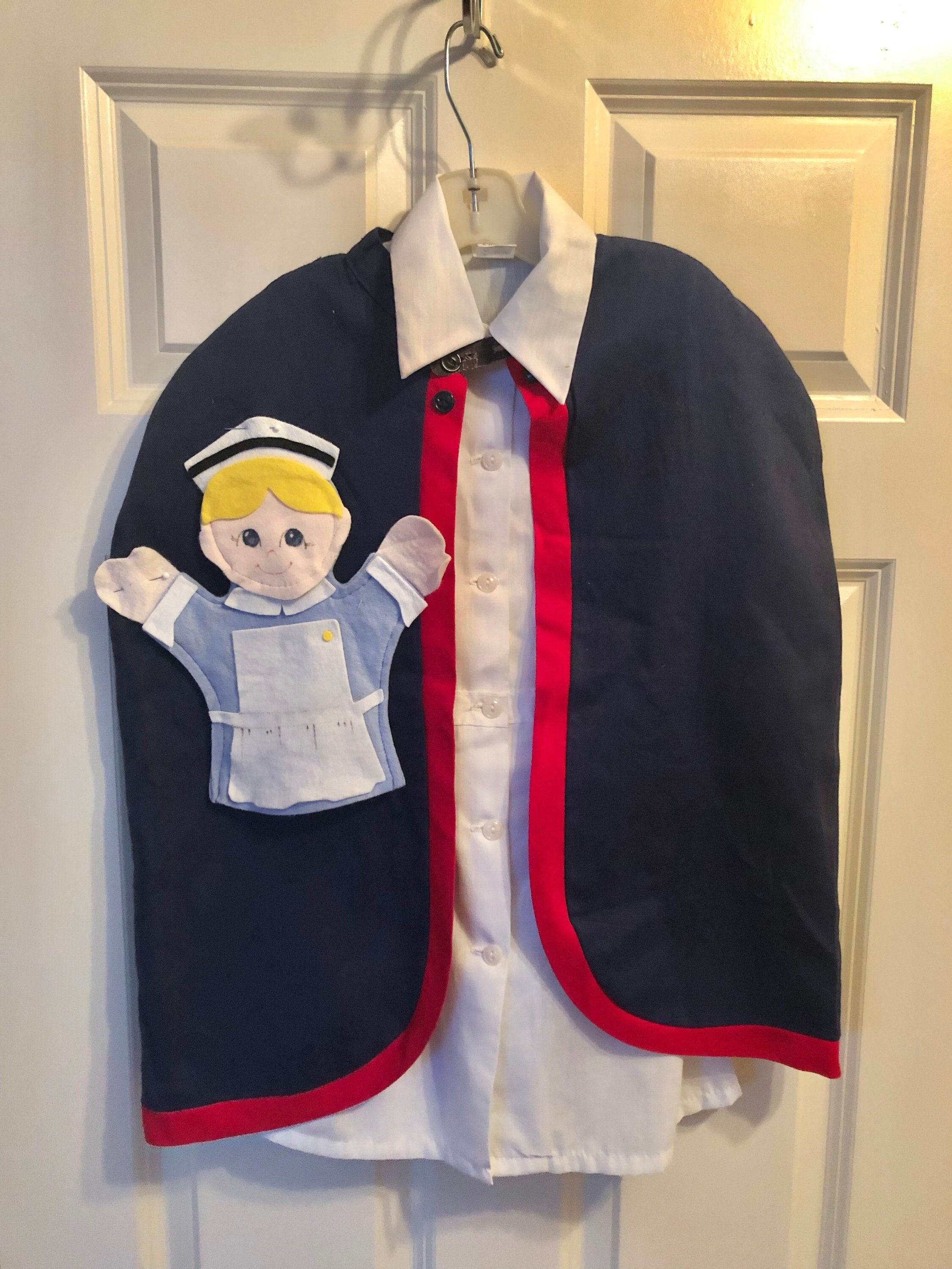 Vintage 1950s Nurse Costume: Creative Playthings, Stethoscopes, Puppet ...