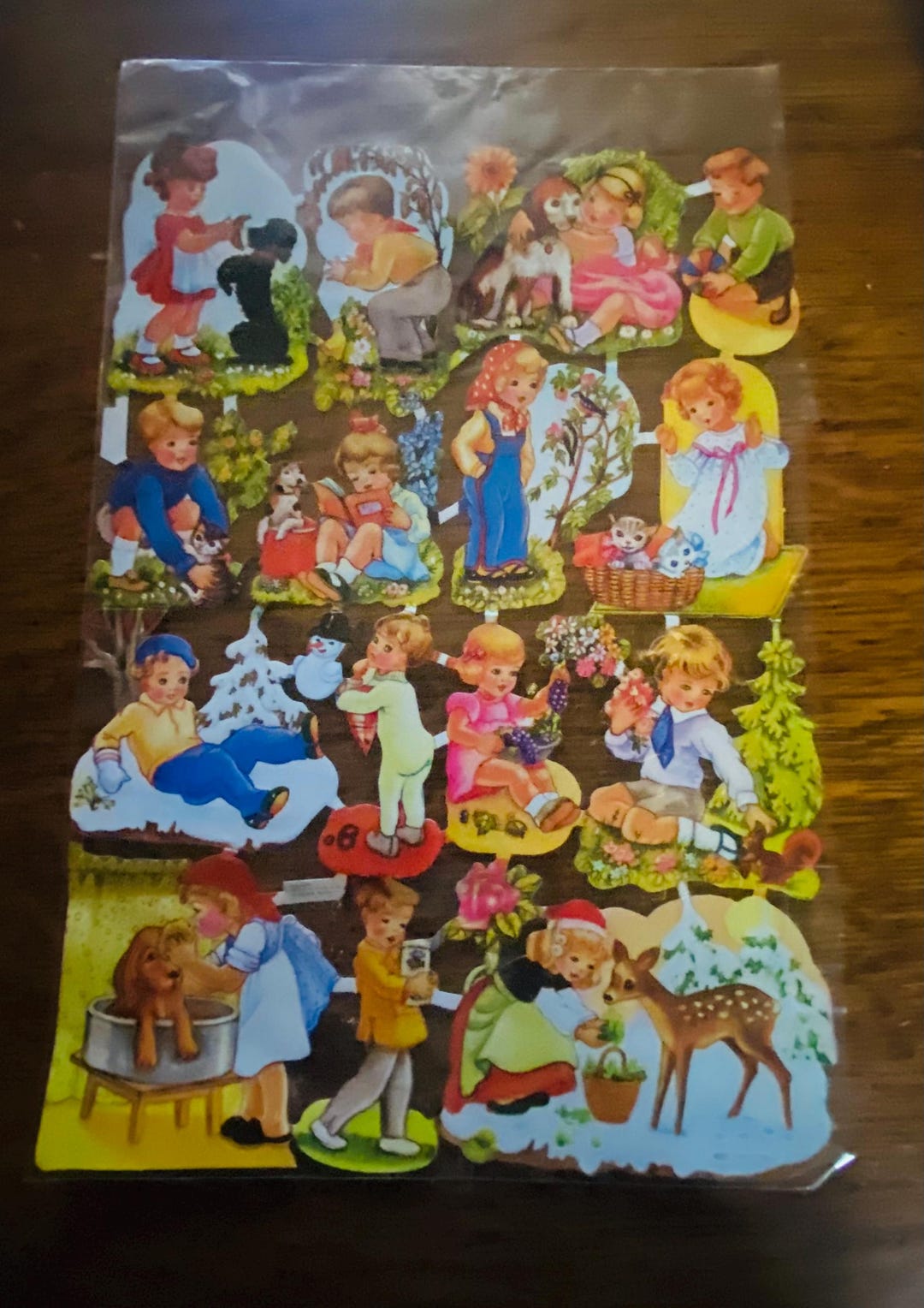1940s Stickers - Die Cut Scraps Made in Sweden Crafts - Boxes ...