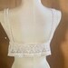 Antique Yoke Hand Crocheted Bobbin Belgian Lace Remnant From 1800s ...