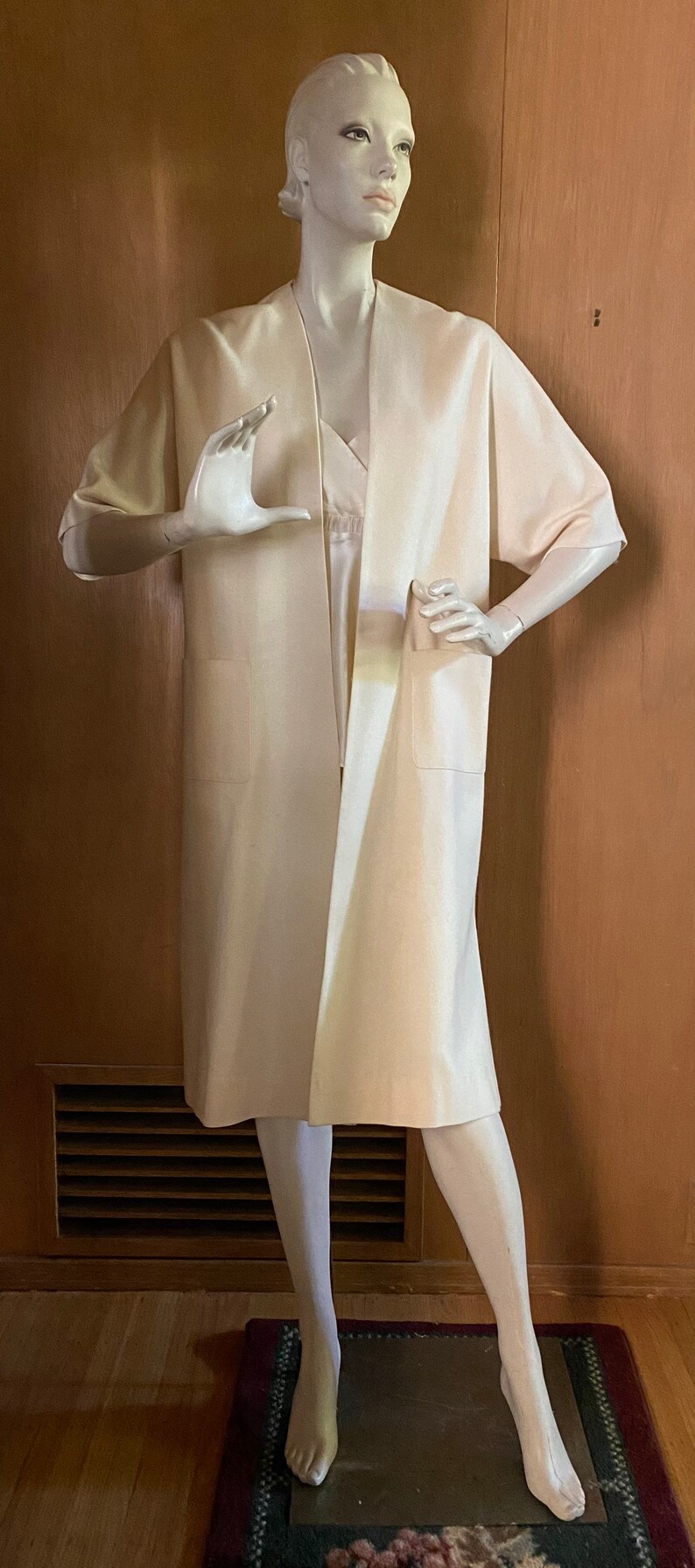 Lightweight Wool Coat Winter White Spring Summer Coat - Etsy