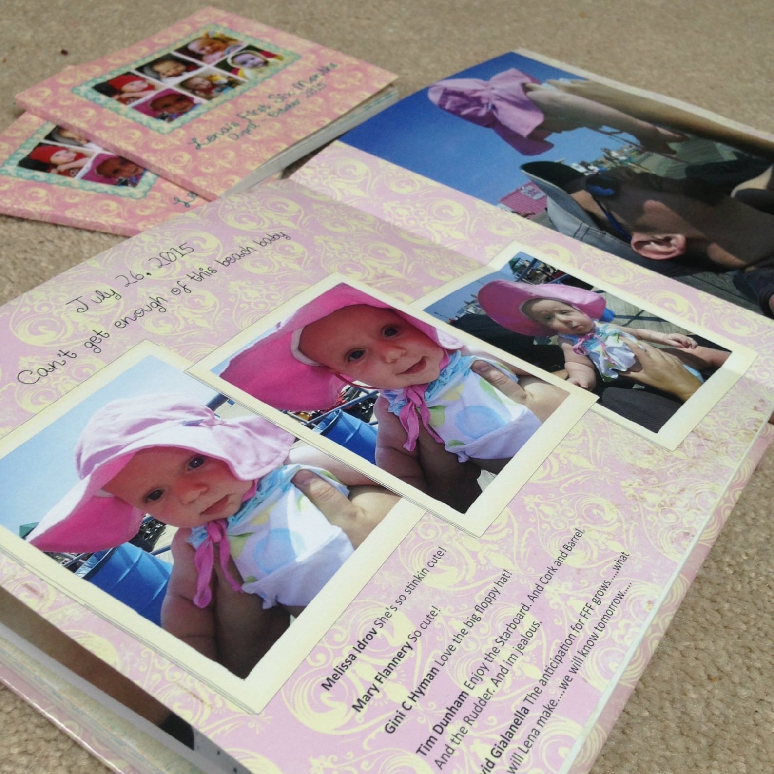 Custom Baby Photo Album | Baby Photo Book | First Birthday Ideas ...