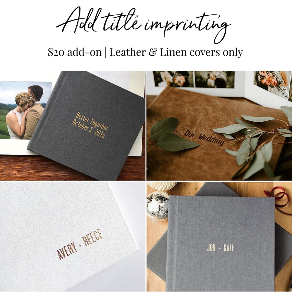 Custom Wedding Photo Album Wedding Photo Book Wedding - Etsy