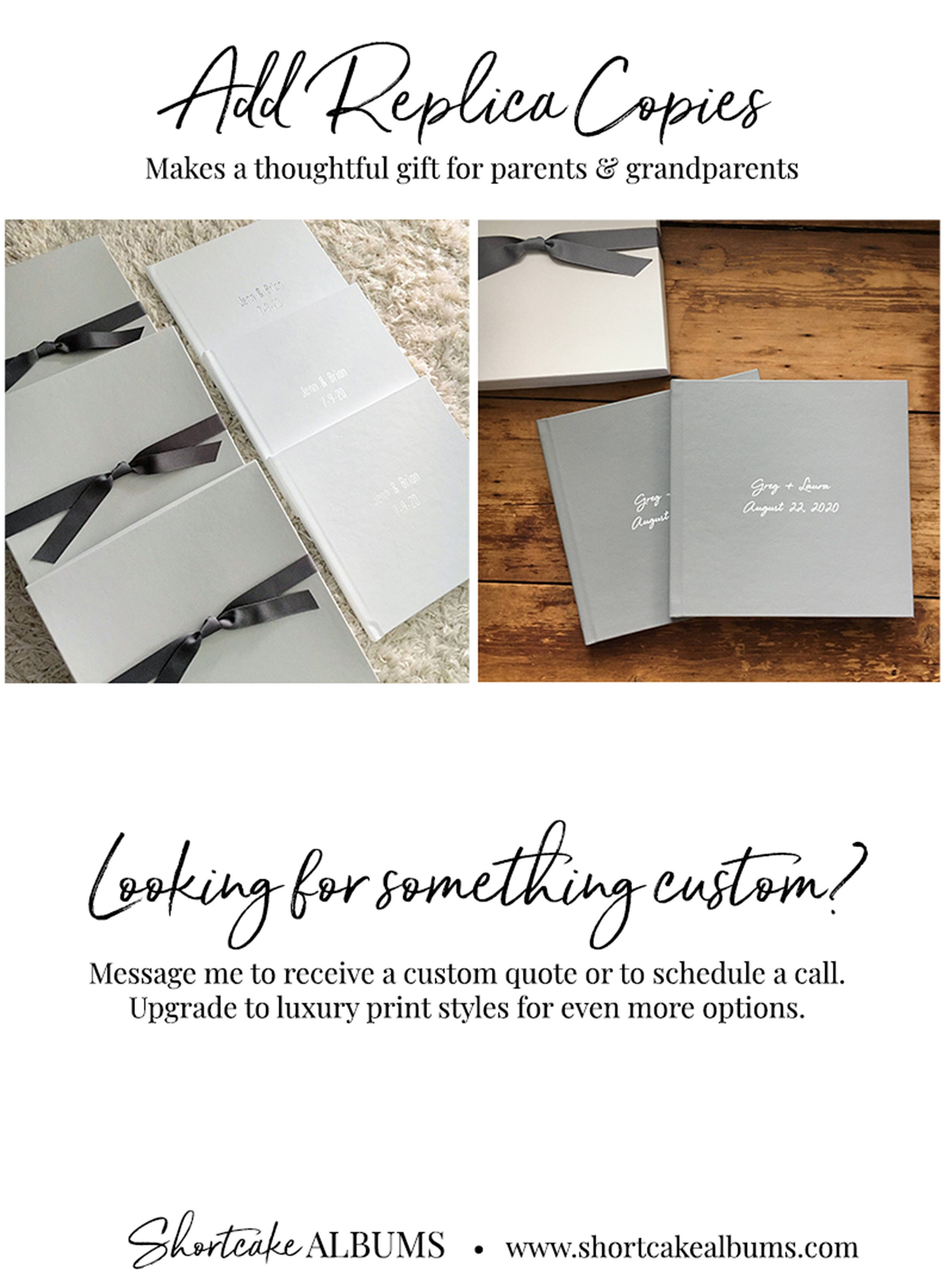 Personalized Wedding Album Custom Photo Album Wedding Gift - Etsy