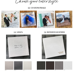 Custom Wedding Album Custom Photo Book Wedding Gift Ideas Anniversary ...
