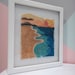 Quilled Beach Sunset Artwork, Paper Quilling, Wall Art, 3D Framed Paper ...