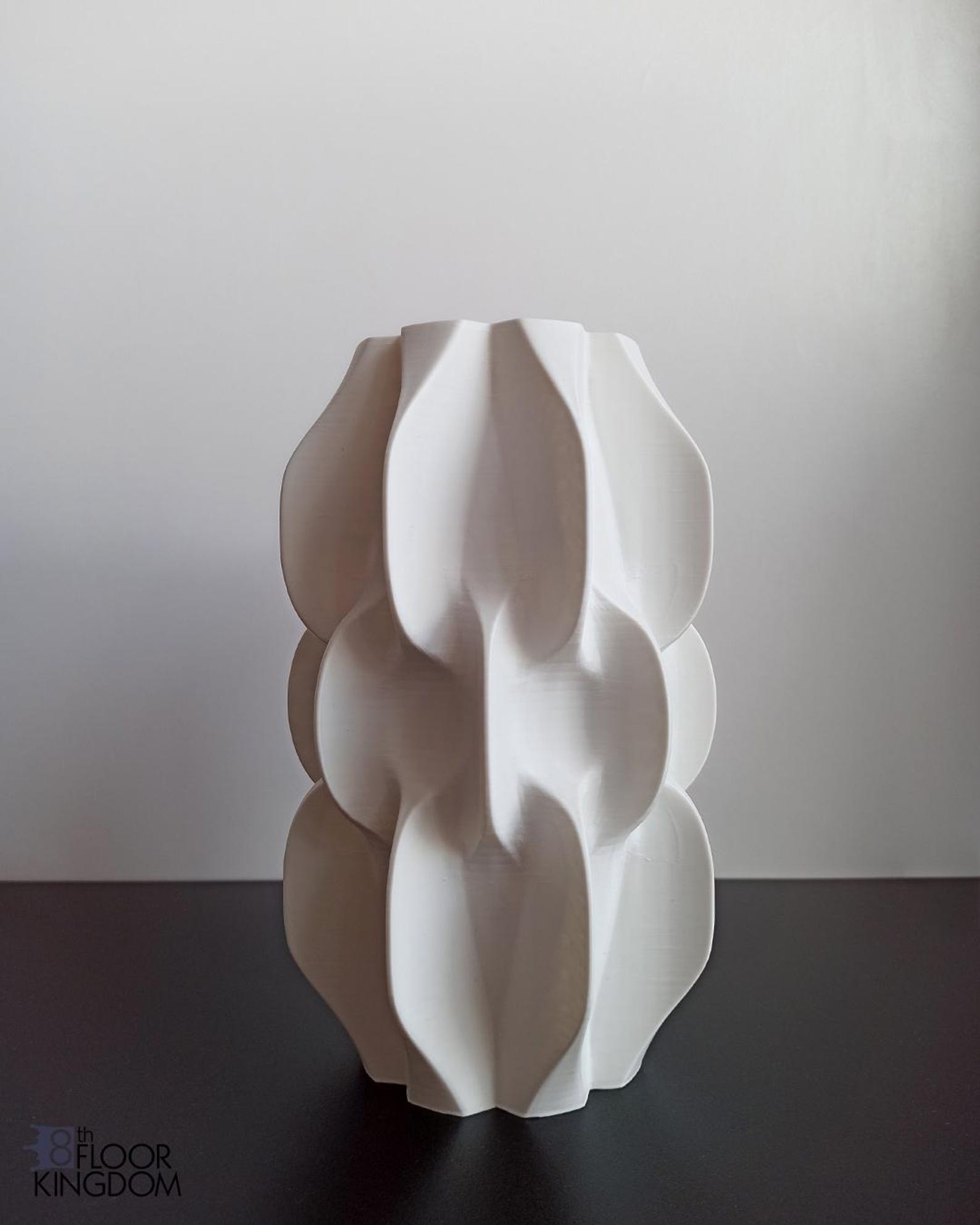 3D Printed Vase: Modern Futuristic Decor, PLA Biodegradable Vase - Etsy UK