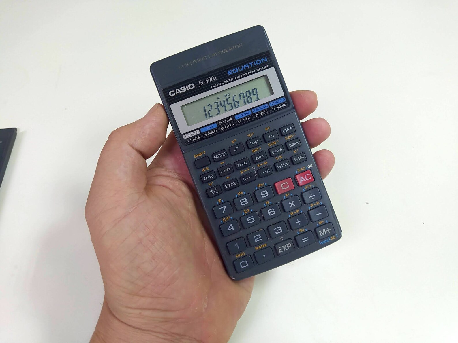 CASIO fx-500A Scientific Calculator / Vintage Casio Calculator | Etsy