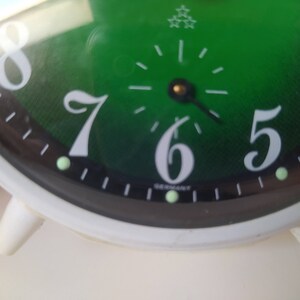 Peter Alarm Clock Made in Germany / Mid Century Wind-up Clock - Etsy