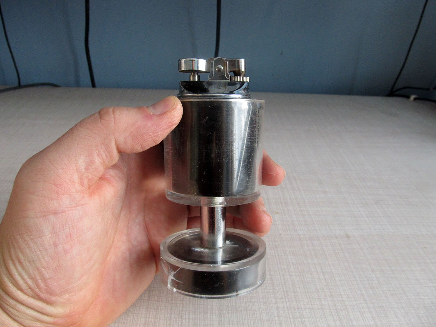 Vintage Mid Century Modern Large Table Lighter - Etsy