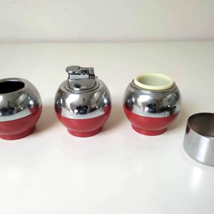 Vintage Space Age Atomic Age Smoking Set / Table Lighter - Etsy